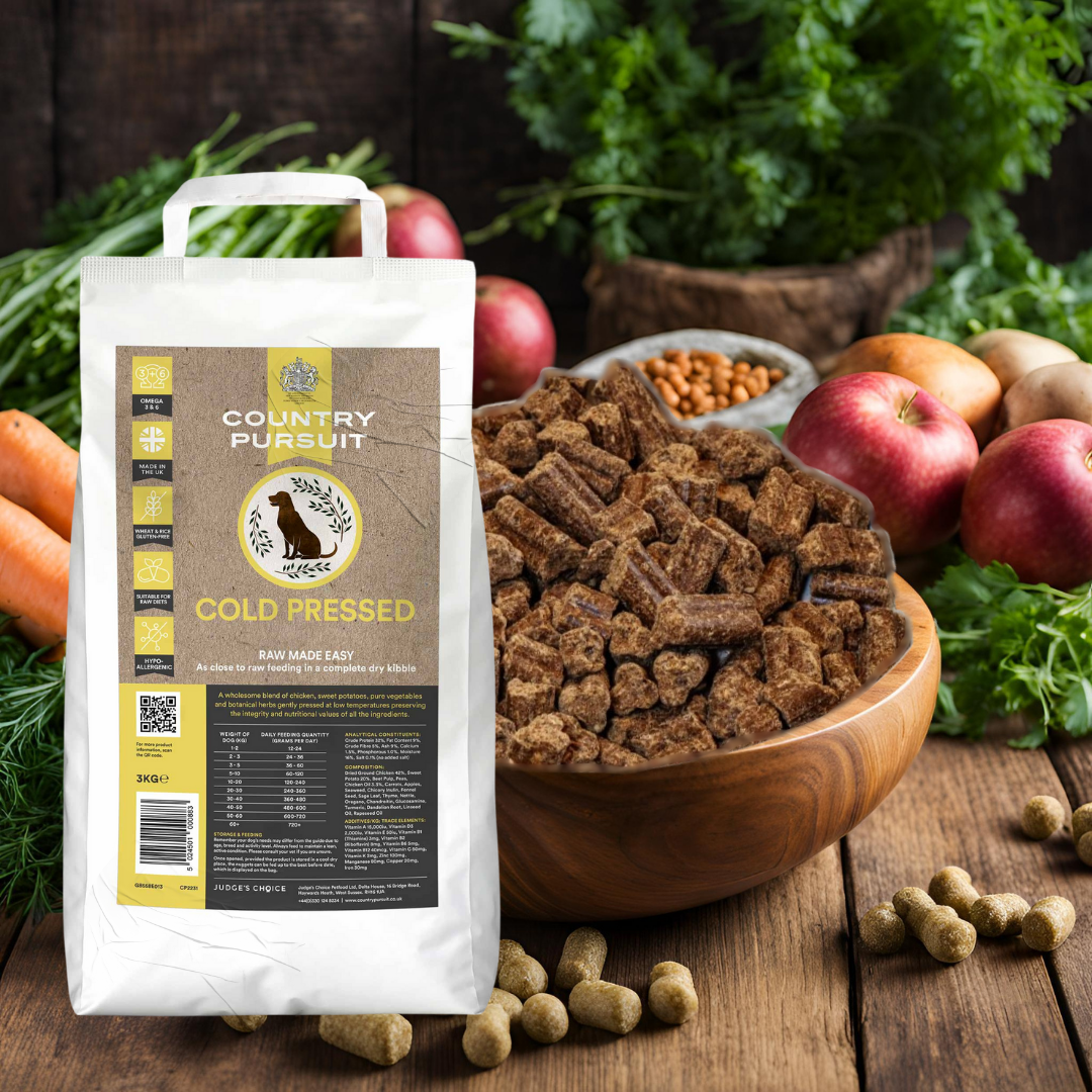 Cold Pressed Chicken & Sweet Potato Dog Food 3kg | Country Pursuit
